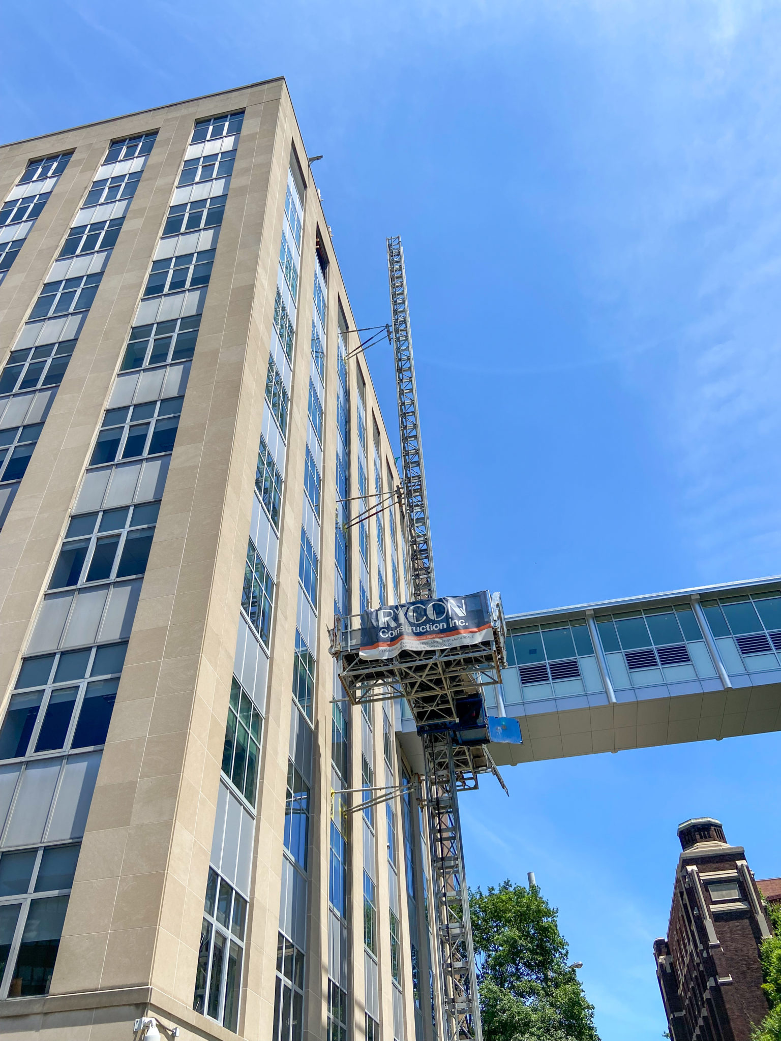 Successful Crane Lift at Duquesne University | Rycon Construction, Inc.