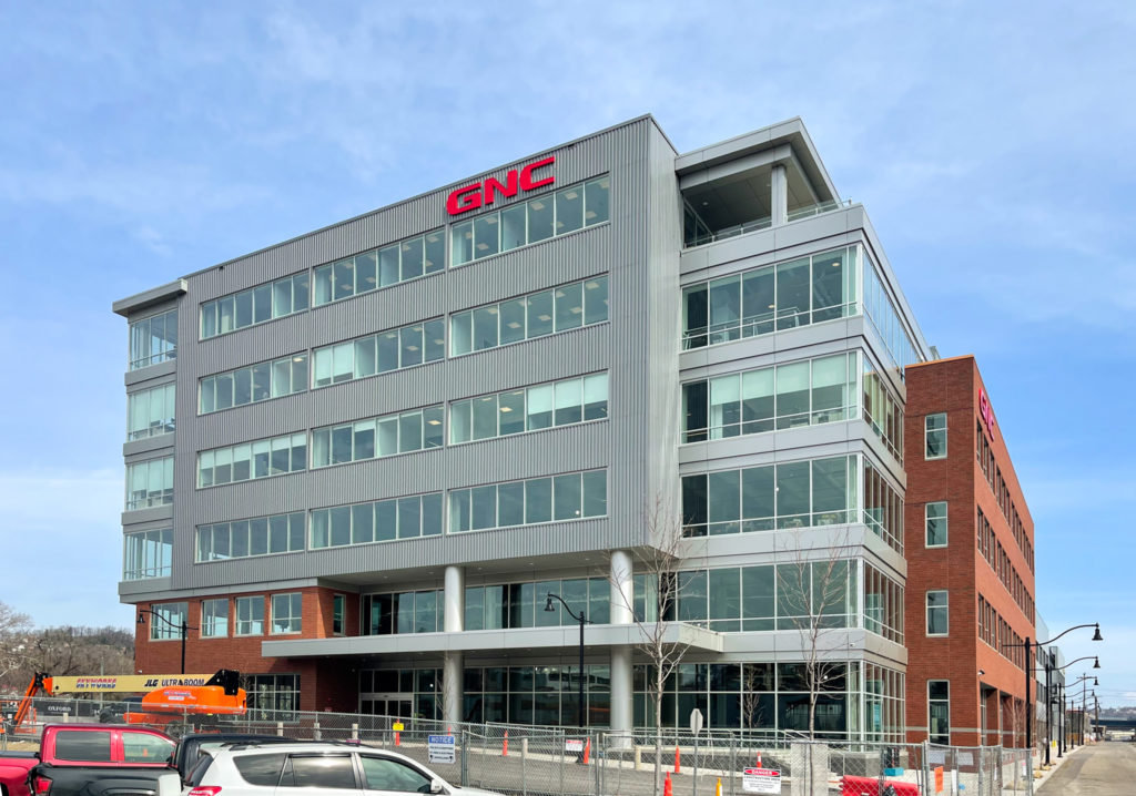 GNC Global HQ at 3 Crossings 75 Hopper Place | Rycon Construction, Inc.