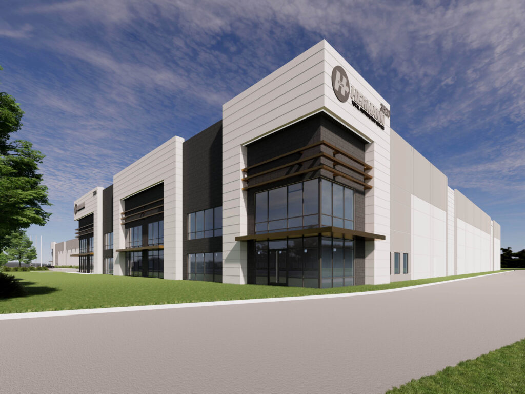 Hermann TDS - East Belt Industrial Build-to-Suit | Rycon Construction, Inc.